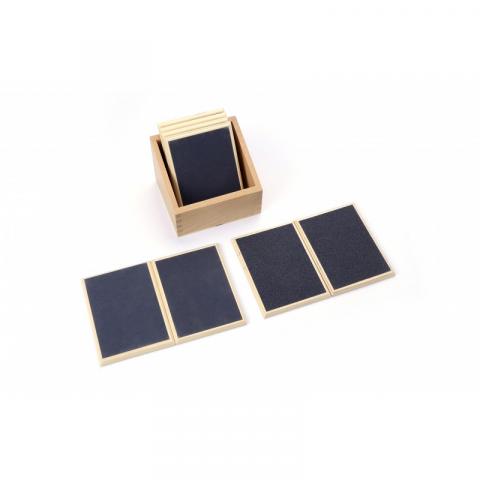 Rough Gradation Tablets - 5 Pairs | E&O Montessori, US