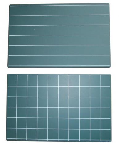 Greenboard with Lines and Squares | E&O Montessori, US