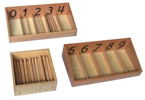 Spindle Boxes - the Whole Set | E&O Montessori, US