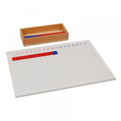Addition Strip Board - Complete Set | E&O Montessori, US
