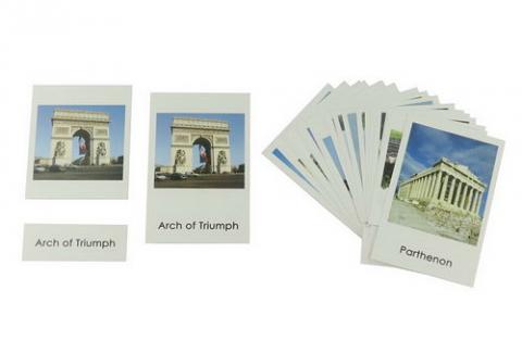 Classified Cards, World Landmarks | E&O Montessori, US