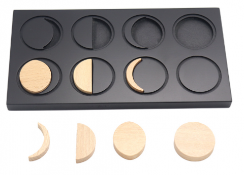 Moon Phase Puzzle | E&O Montessori, US