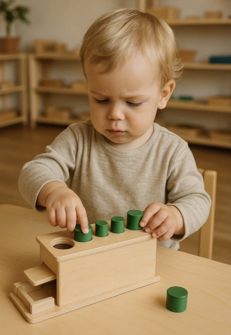 Cylinder Drop Box | E&O Montessori, US