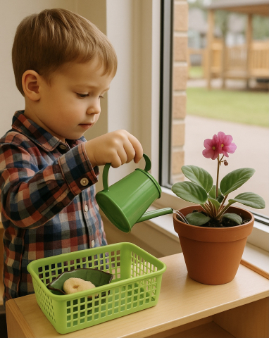 Watering Plants Activity | E&O Montessori, US