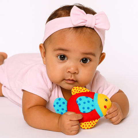 Good Mood Fish with Crinkle Foil – Sensory Toy for Babies | E&O ...